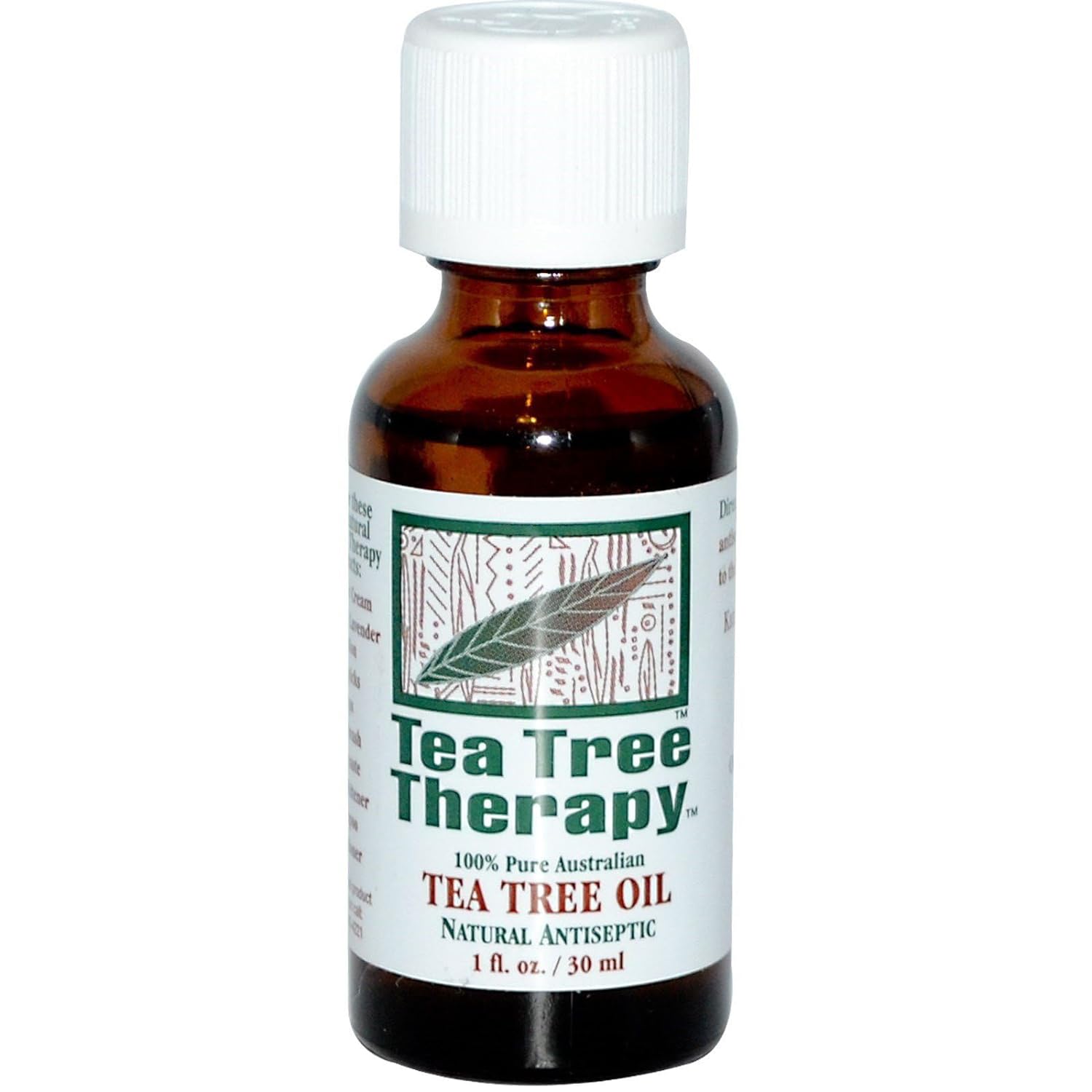 TEA TREE THERAPY TEA TREE OIL, 1 FLUID OUNCE/ aceite de arbol de te (1 ...