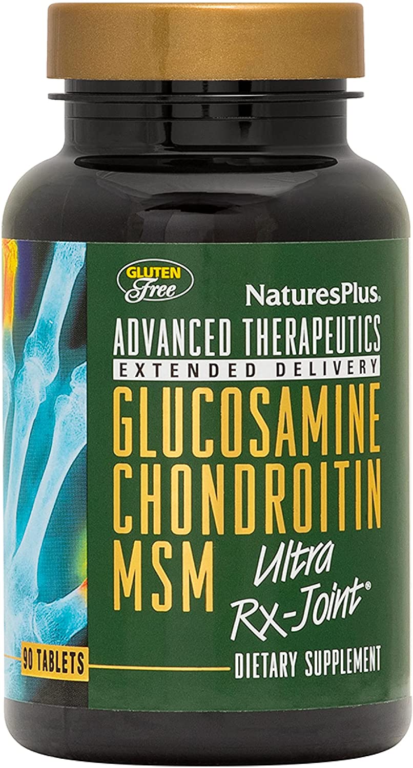 NATURES PLUS GLUCOSAMINE CHONDROITIN MSM ULTRA RX-JOINT 90 TABLETS ...